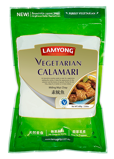 Lamyong Vegan Calamari 600g – Lamyong Vegetarian Health Food WA